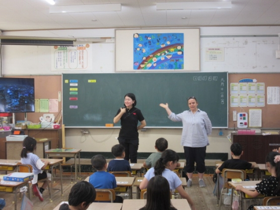 ALTと一緒に楽しく英語活動